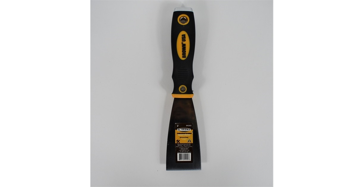 BROWN USA Professional Scrapper 2'' Mirrored Finish - Engineering and ...